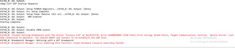 Omap L 137 Fails When Loading The Build Processors Forum Processors Ti E2e Support Forums