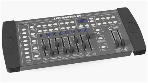 Dmx Lighting Controller On 3d Model 34 3ds Blend C4d Fbx Max Ma Lxo Obj Free3d
