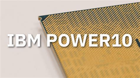 Ibm Power10 A Generation Ahead Or A Millennium