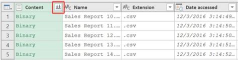 import all csv files in a folder into excel master data analysis