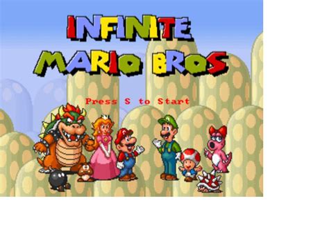 Play Infinite Mario Unblocked At School Html5 Game
