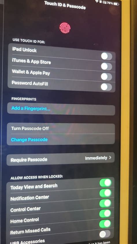 I Cant Turn Off My Passcode Ripad