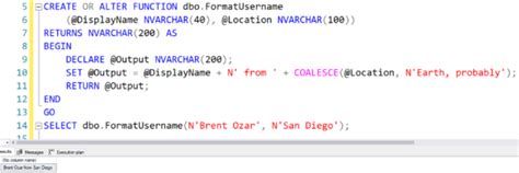 How Scalar User Defined Functions Slow Down Queries Brent Ozar Unlimited®