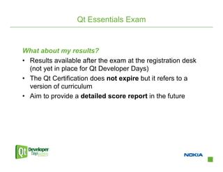Discover Qt Learning And Certification PPT