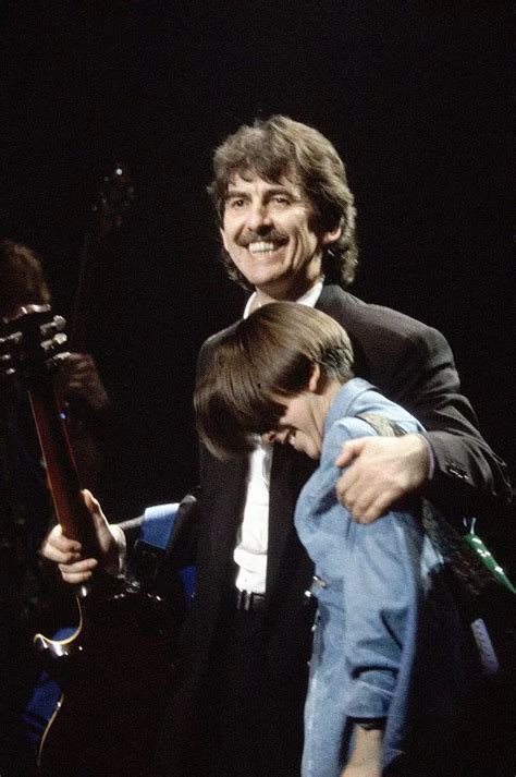 George Harrisons Son Dhani Is The Double Of Beatles Dad In Rare Public