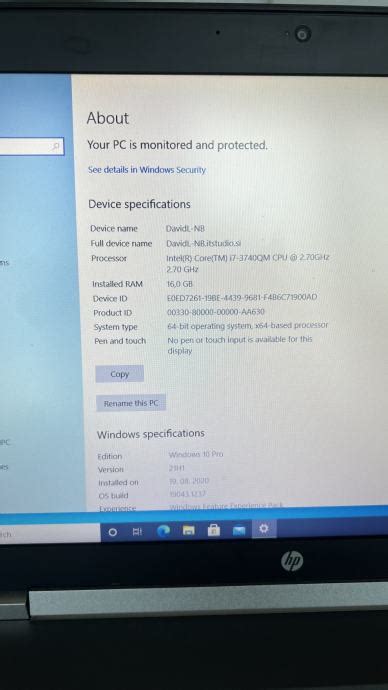 Hp Elitebook 8570w Workstation I7 3720qm Cpu 512gb Ssd 8gb Poslovni