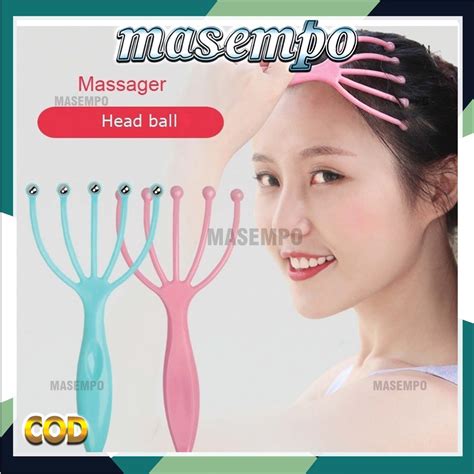 Jual Alat Pijat Kepala Alat Terapi Kepala Dan Badan Alat Refleksi Kepala Shopee Indonesia
