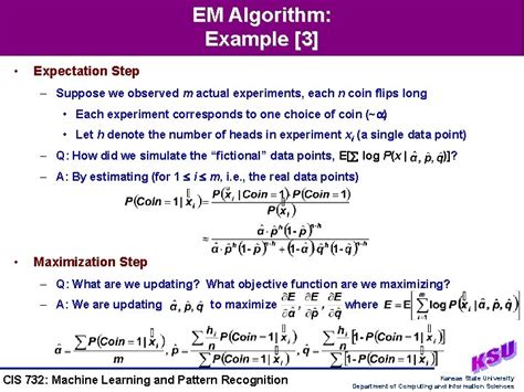 Handout 5 Expectation Maximization Em Unsupervised Learning And