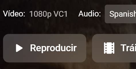 Emby no reproduce contenido VC 1 en web sin transcodificación Web App Emby Community