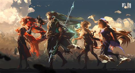 Wuthering Waves Characters In 8k Ultra Hd Wallpaper By Redum