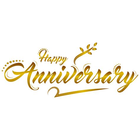 Golden Wedding Anniversary Vector Design Images Happy Anniversary