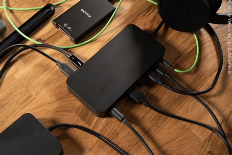 Обзор док станции Microsoft Surface Thunderbolt 4 Dock Surface Pro