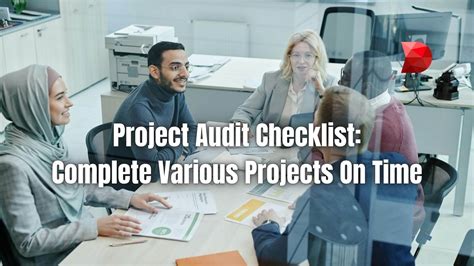 Project Audit Checklist Complete Various Projects On Time Software Project Audit Checklist