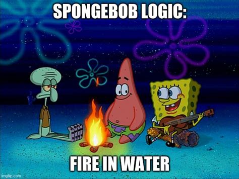 Spongebob Water Meme Template At Jerry Rounds Blog