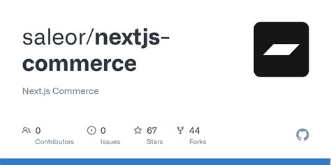 GitHub Saleor Nextjs Commerce Next Js Commerce