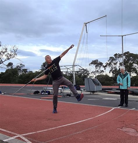 Tasmanian Blogger Alan Carlton My Aim Is To Throw This Metal Tube As Far As I Can