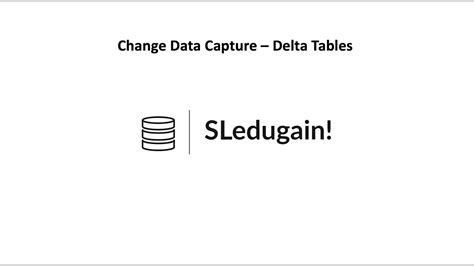 Databricks Change Data Capture YouTube