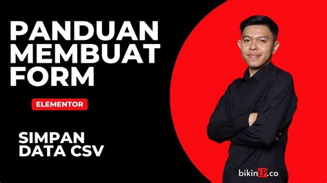Cara Membuat Form Dan Export Datanya Di Wordpress Youtube