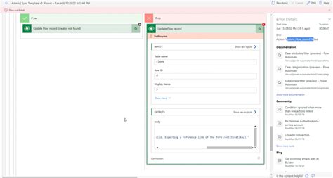 CoE Starter Kit BUG Inventory Flow For Flows Failing Issue Microsoft Coe Starter