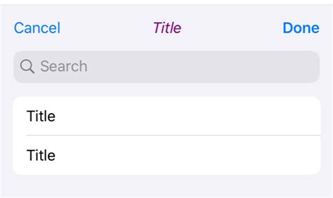 Customising Navigation Bar In Ios13 With `uinavigationbarappearance` · Morning Swiftui