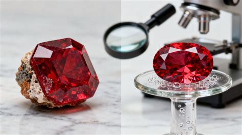 Natural Ruby Vs Synthetic Ruby A Collectors Guide To Value