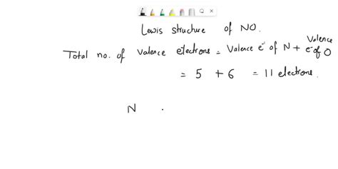 Solved Draw The Lewis Dot Structure For No Draw The Molecule By Placing Atoms On The Grid And
