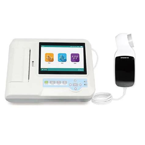 Contec Sp100 Digital Spirometer Handheld Lung Function Tester Pulmonary