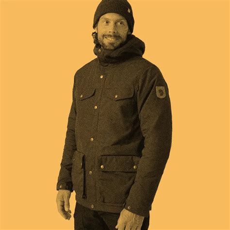 Fjällräven Mens Greenland Winter Jacket Dark Navy The Brokedown