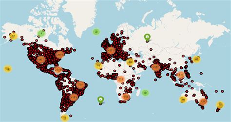 Geographic Map Of Geo Tagged Tweets For Interpretation Of The Download Scientific Diagram