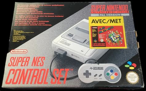 Snes Super Mario World Console De Consolevariations