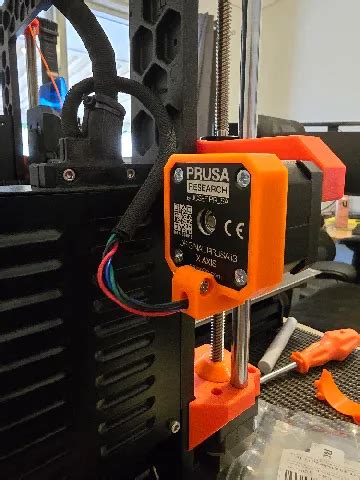 Prusa MK X Axis Motor Cable Strain Relief Bracket By Danec Download Free STL Model