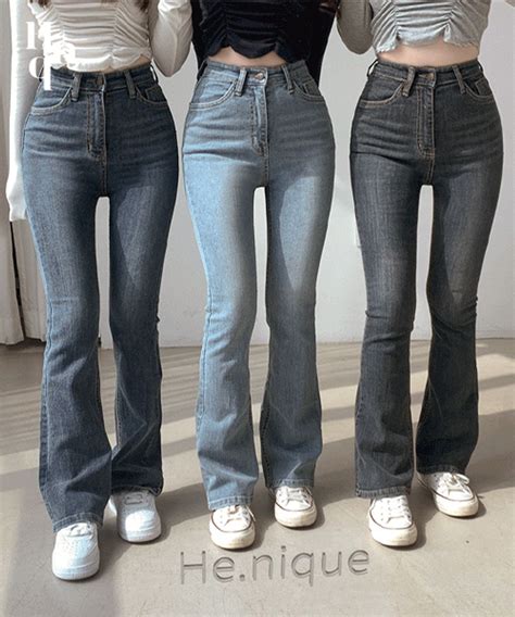 자체제작 봄신상 155cm 베네핏 부츠컷 롱 팬츠 3 Color 기장추가 청바지바지데님