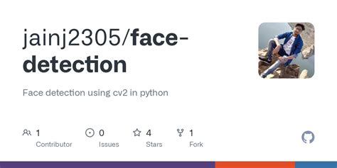Github Jainj Face Detection Face Detection Using Cv In Python