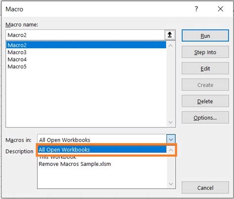 Remove Macros From Excel