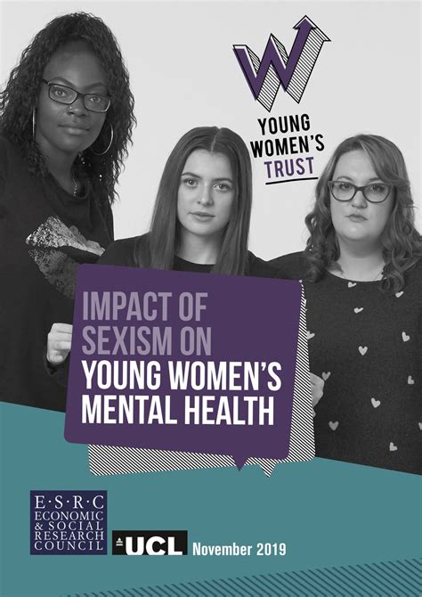 Impact Of Sexism On Young Womens Mental Health Young Womens Trust