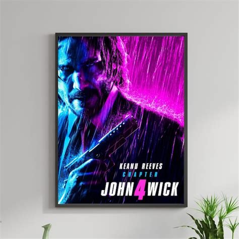 John Wick Chapter 4 Poster Etsy