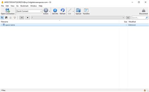 Using Cyberduck 62x For Windows And Macos With Digitalocean Spaces