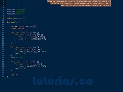 Arrays Visual C El Doble De Una Matriz