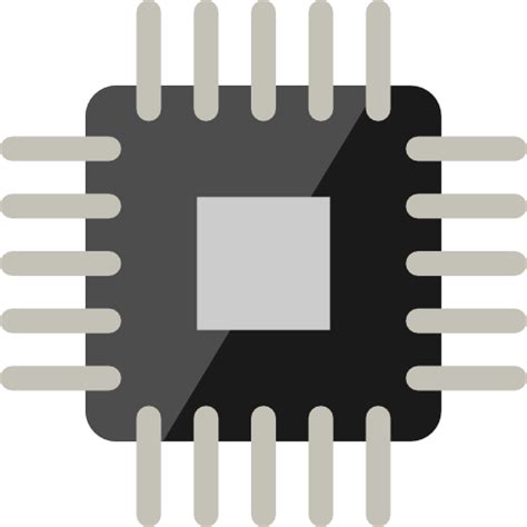 Cpu Chip Technology Electronic Processor Icon