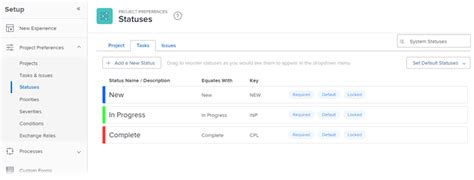 Access The List Of System Task Statuses Adobe Workfront