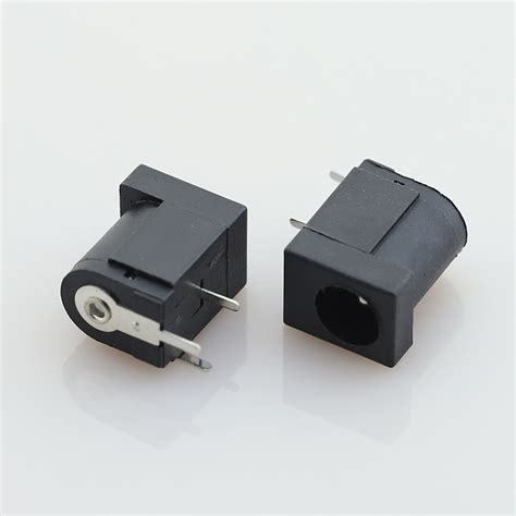 DC H Pin Plug In Small Pin DIP Power Interface Female Socket Pin Core Socket Jack