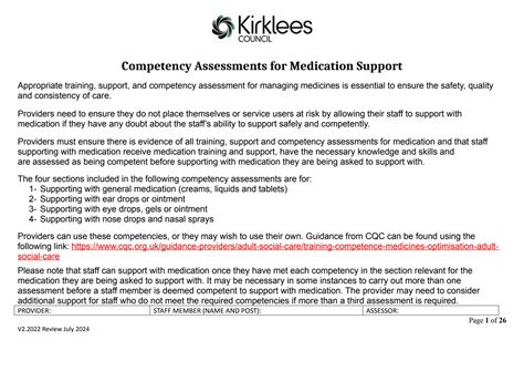 Solution Medication Competency Assessment Studypool