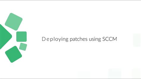 Sccm Patch Deployment Best Practices Gbseogmseo