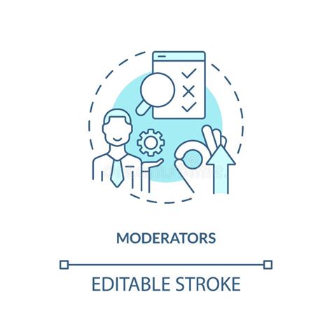 Moderator Logo Stock Illustrations 42 Moderator Logo Stock