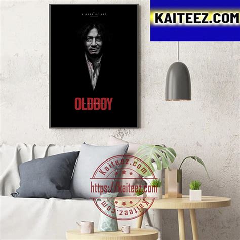 Official Th Anniversary Poster For Oldboy Of Park Chan Wook Art Decor Poster Canvas Kaiteez