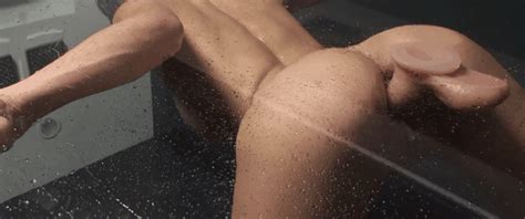 Shower Dildo Play Hotgirlscumming