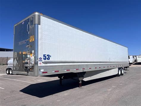 2021 Utility 53 Ft Dry Van Trailer Swing Door Air Ride Sliding Axle