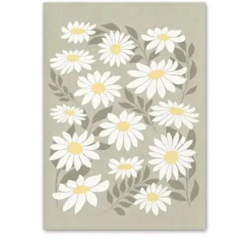 Картина на холсте без рамки 15 20 см ромашки — цена 45 грн в каталоге Картины Купить товары для