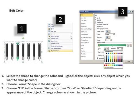 Diagram For 7 Different Schematic Representations Ppt Business Plan