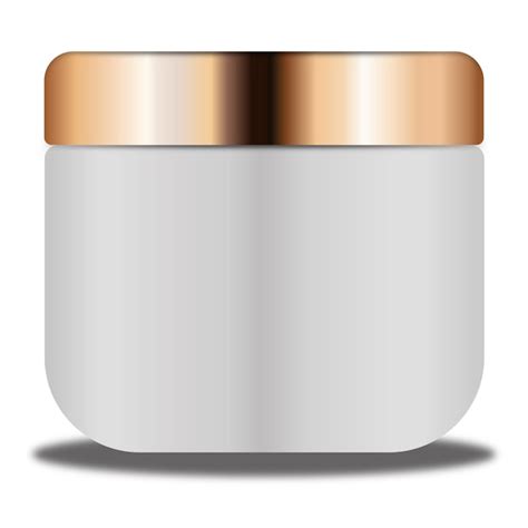 벡터 현실적인 화장품 패키지 아이콘 세트 프리미엄 벡터